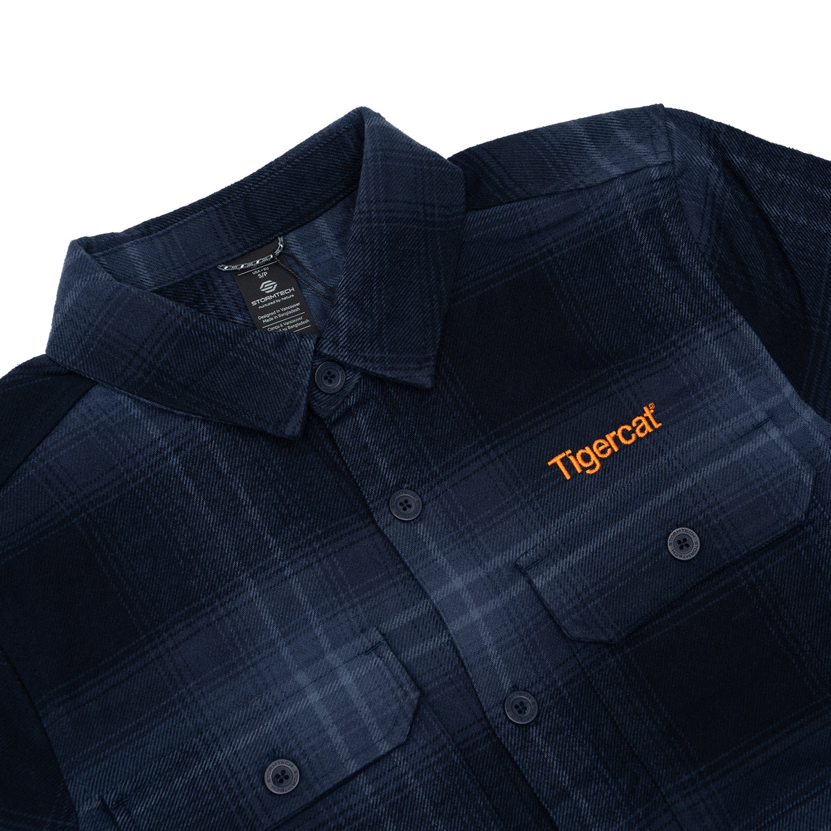 STORMTECH SHACKET, HIGHLAND BLUE PLAID – Tigercat Outfitters