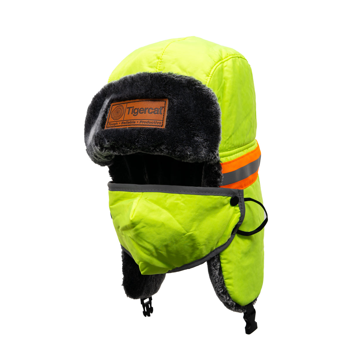 HAT, TRAPPER STYLE IN HI-VIS YELLOW – Tigercat Outfitters