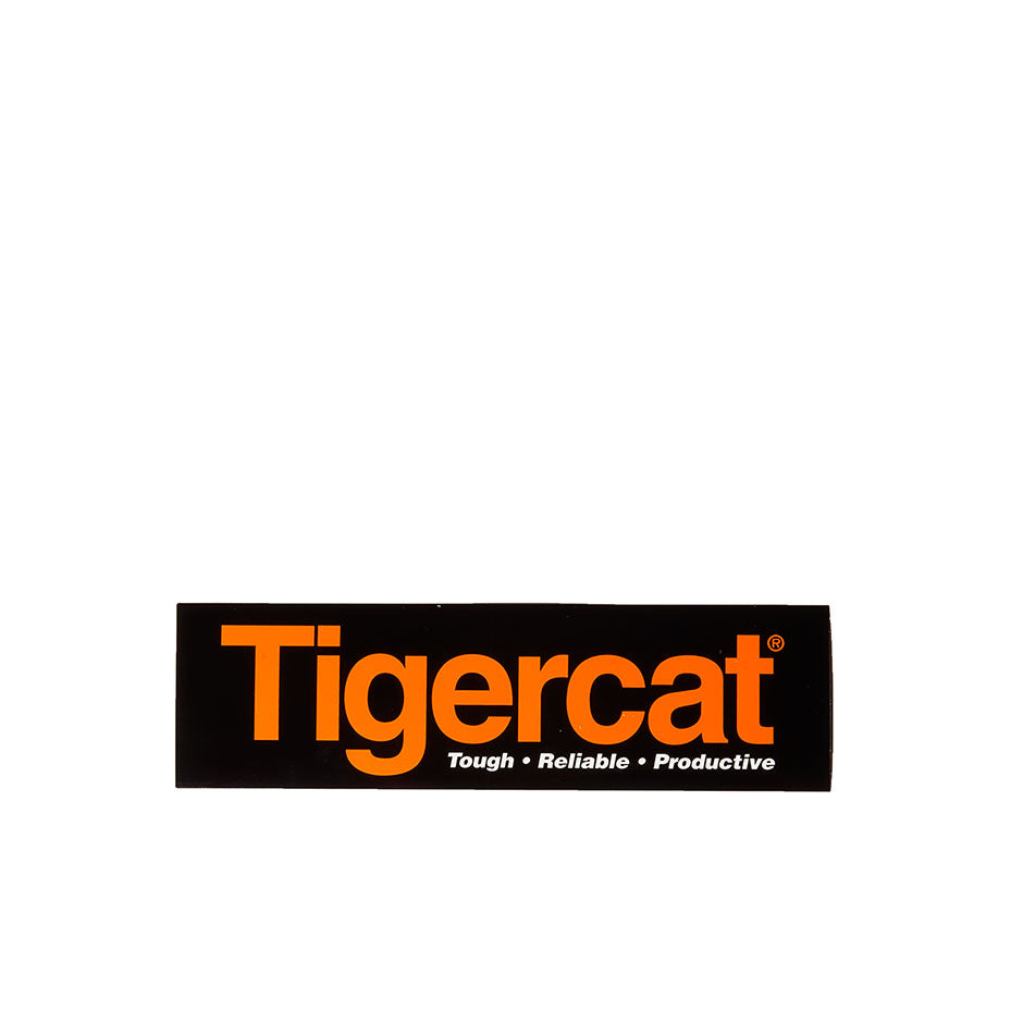 TIGERCAT STICKER 9" x 2.5" – Tigercat Outfitters